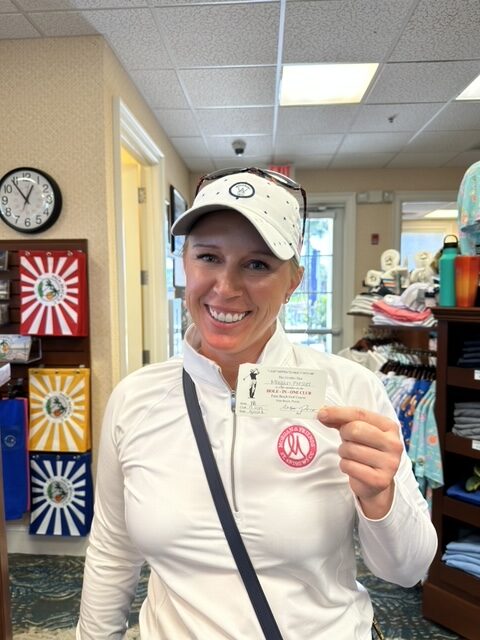 Morgan Pressel makes an ACE - Palm Beach Par 3 Golf Course